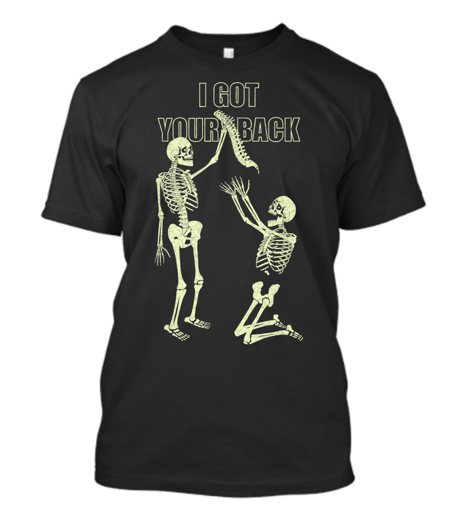 I Got Your Back Halloween Skeletons T-Shirt