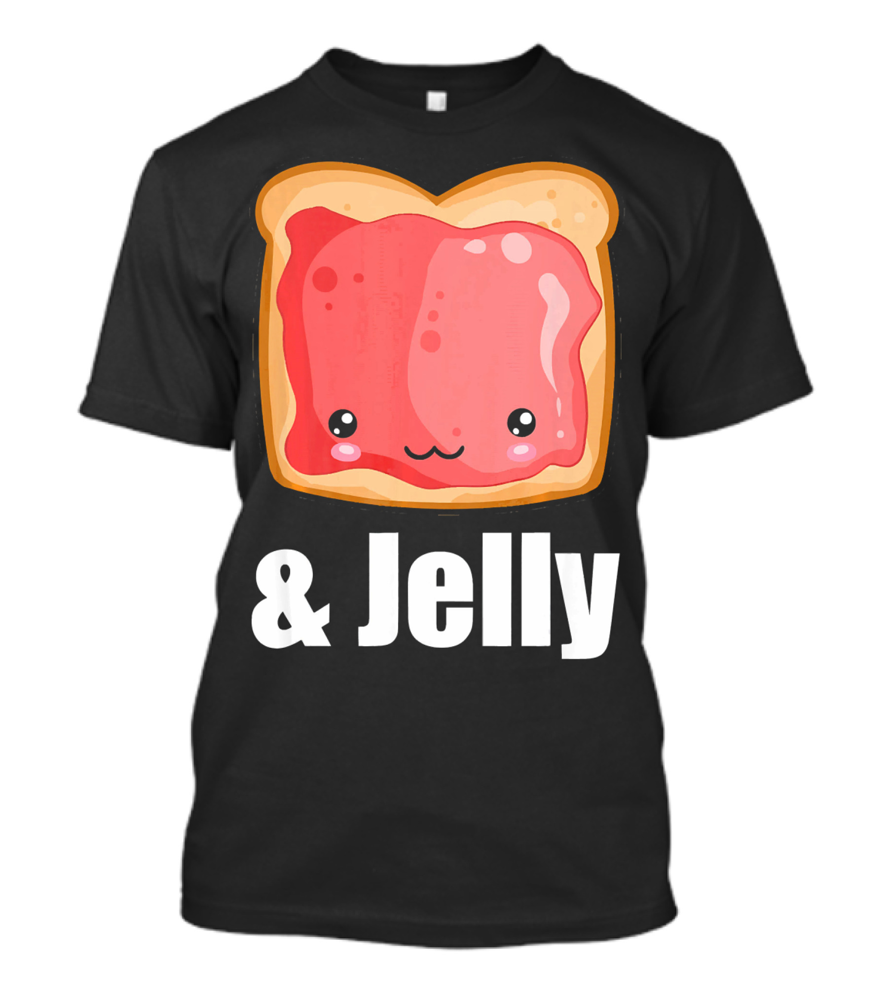 Kawaii Jelly Toast Cute Cartoon PB&J Matchi T-Shirt