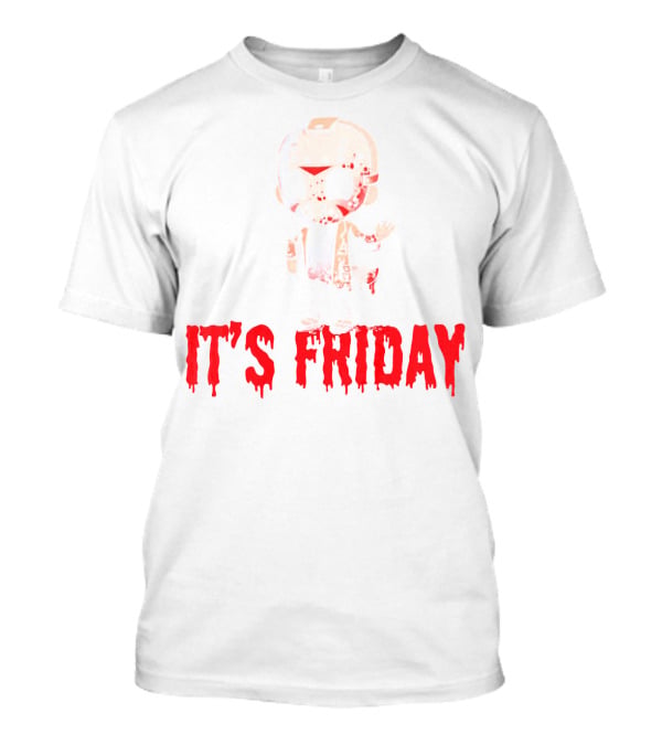 It's Friday Funny Halloween Horror T-Shirt