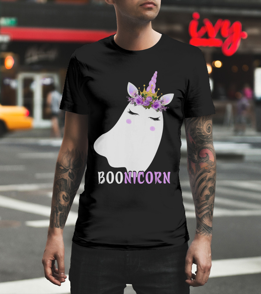 Boonicorn Unicorn Halloween T-Shirt