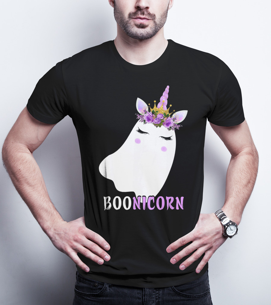 Boonicorn Unicorn Halloween T-Shirt