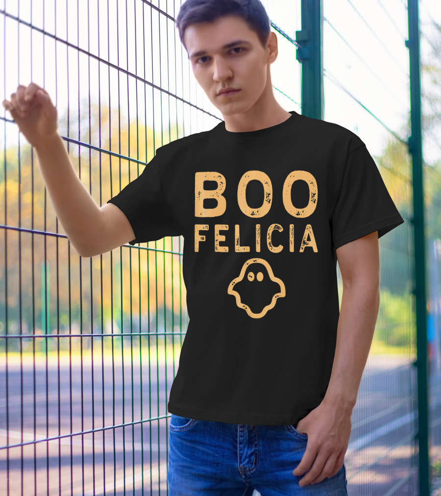 Boo Felicia Halloween Ghost T-Shirt