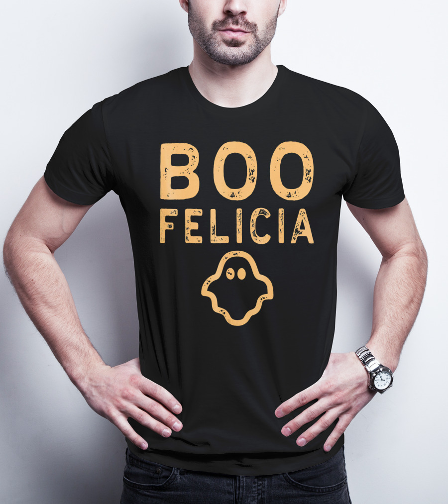 Boo Felicia Halloween Ghost T-Shirt