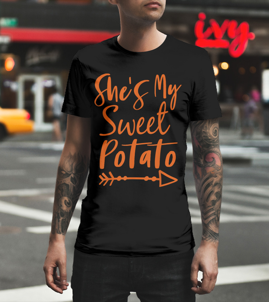 She's My Sweet Potato Halloween T-Shirt