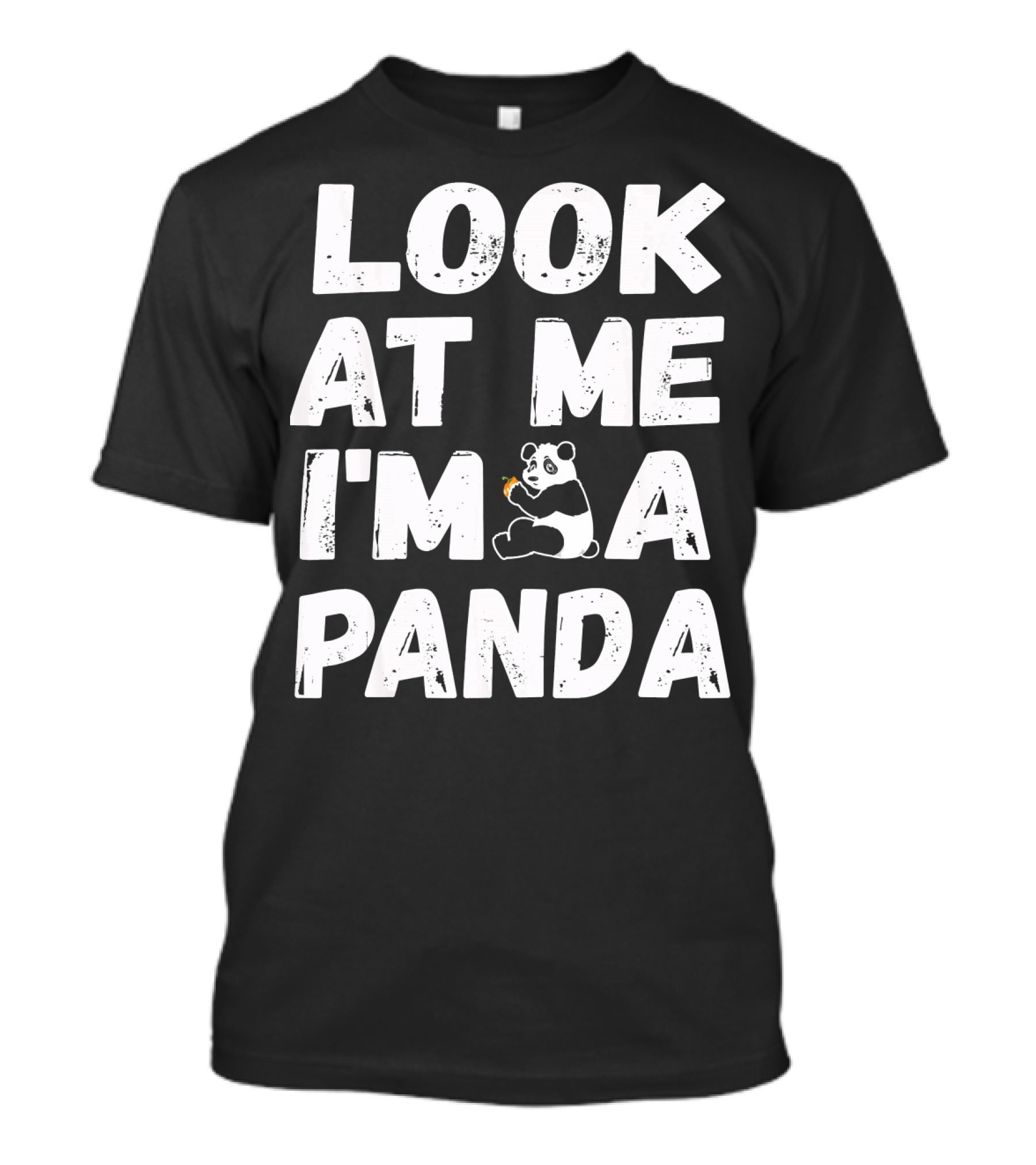 Look At Me I'm A Panda Holding Candy Halloween Co T-Shirt