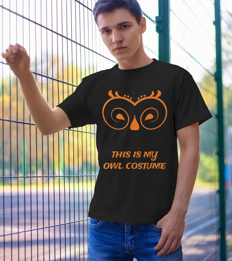 This Is My Owl Costume Halloween Owl Perfect Costume T-Shirt