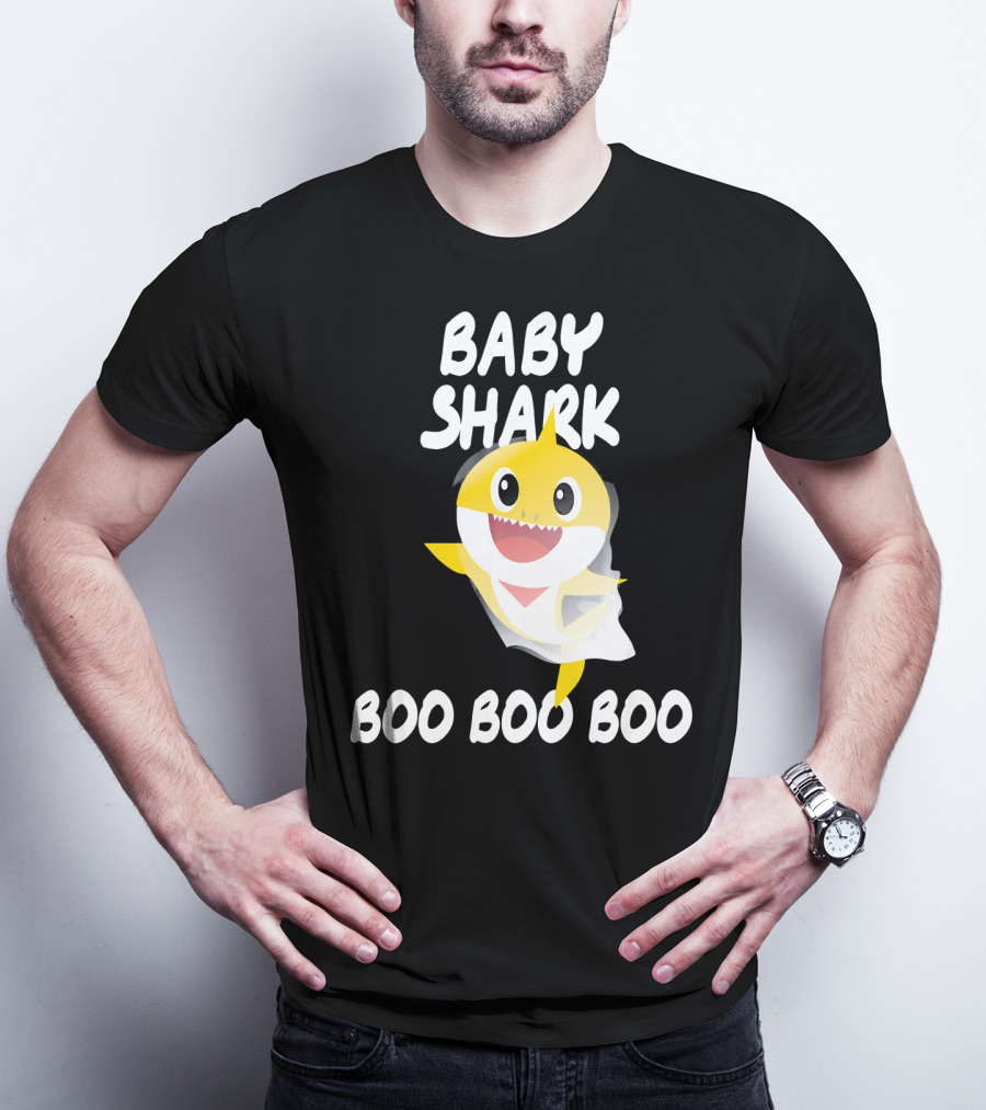 Baby Shark Halloween Boo Boo Boo T-Shirt