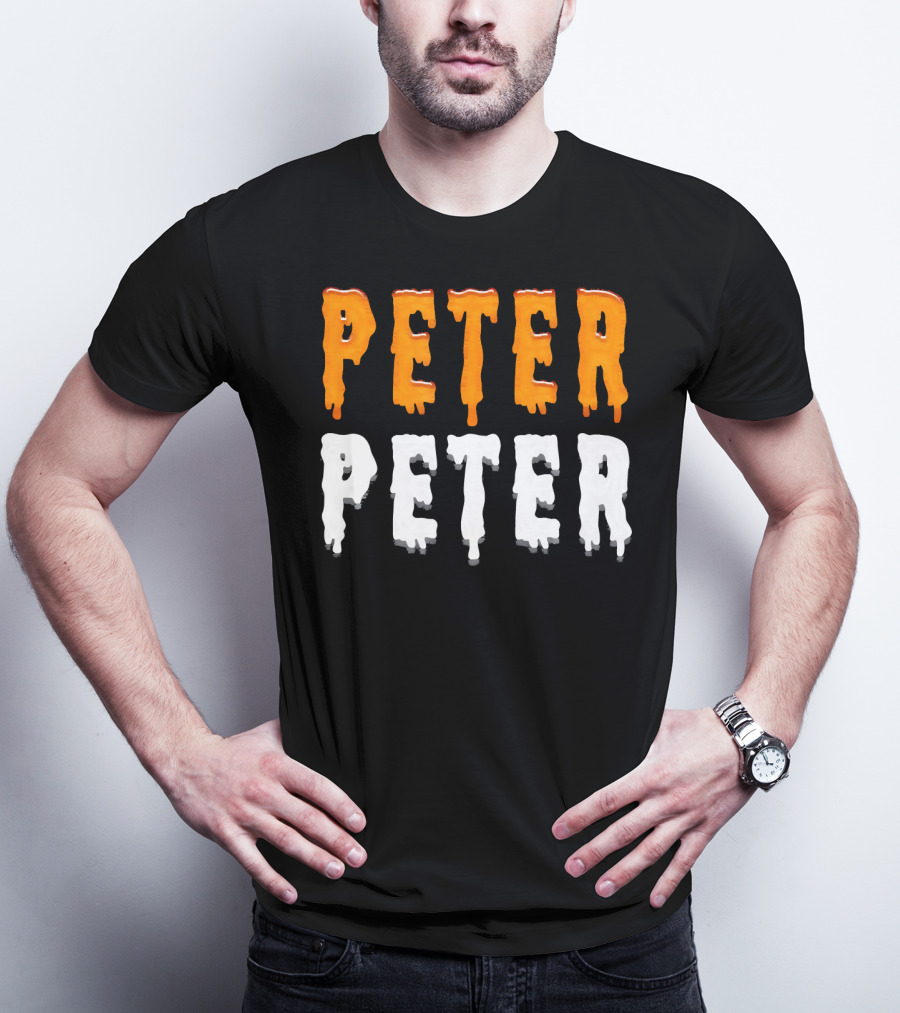 Peter Peter Halloween Pumpkin Drip Costume T-Shirt