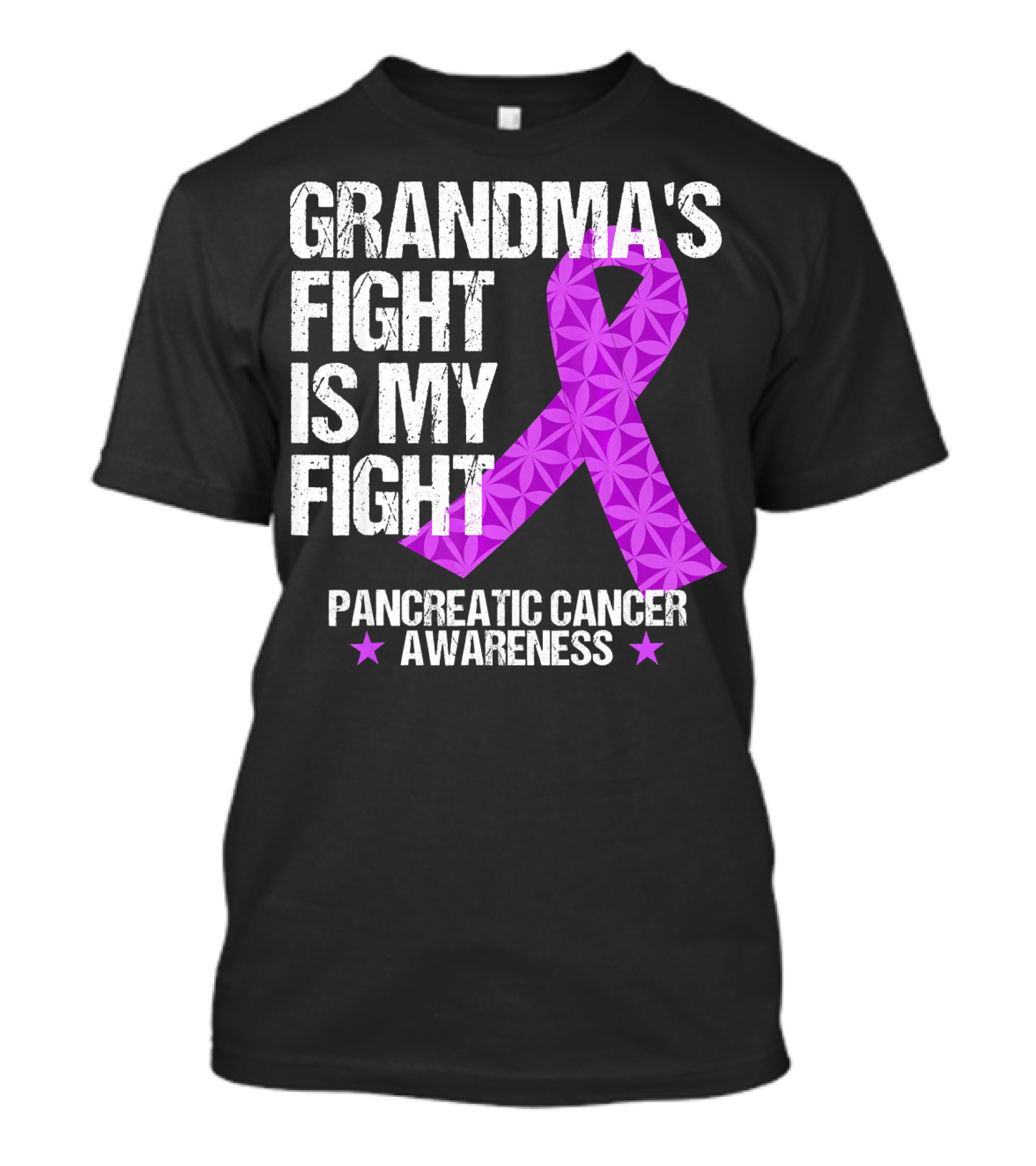 Grandma's Fight Is My Fight Pancreatic Cancer Awareness T-Shirt