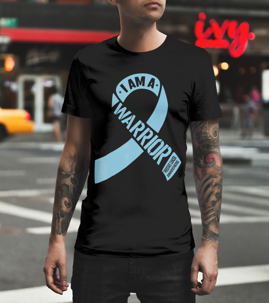 I Am A Warrior Prostate Cancer Awareness T-Shirt