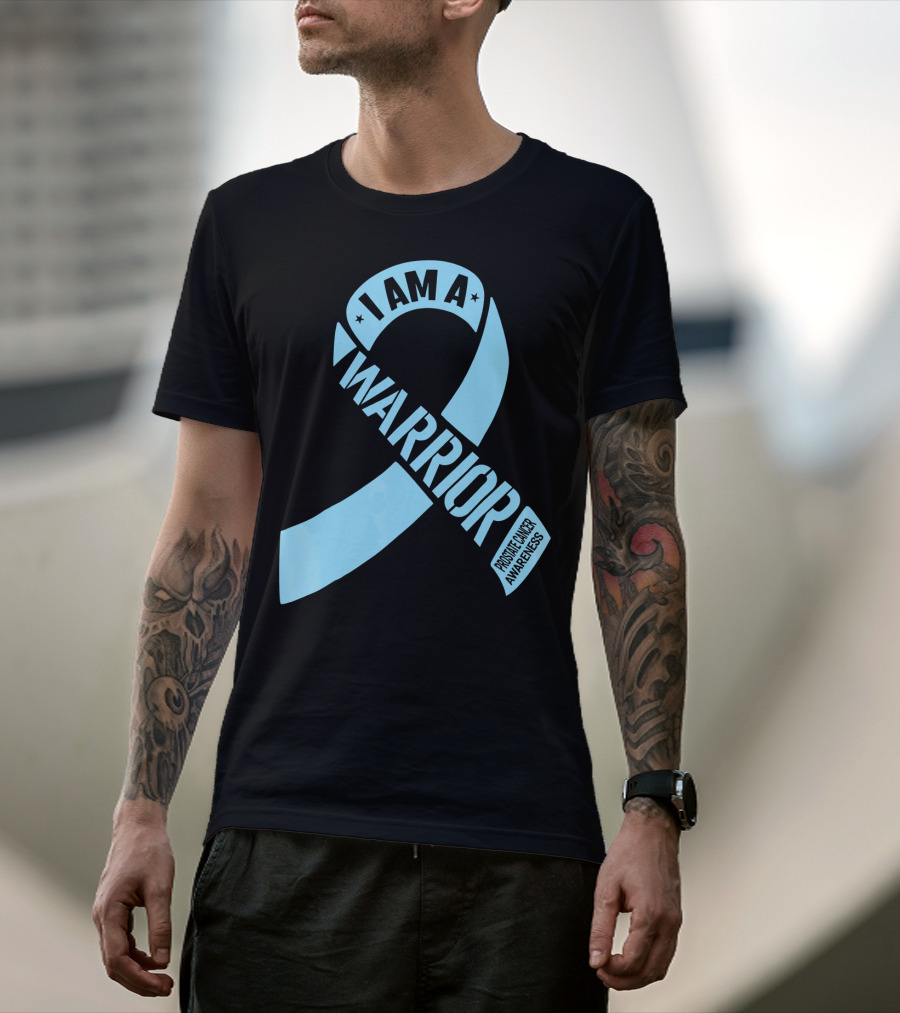 I Am A Warrior Prostate Cancer Awareness T-Shirt