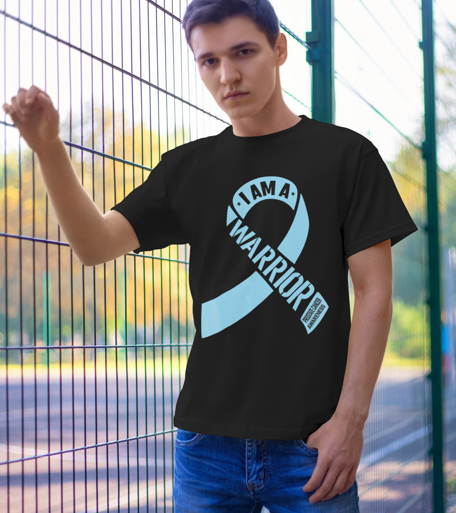 I Am A Warrior Prostate Cancer Awareness T-Shirt