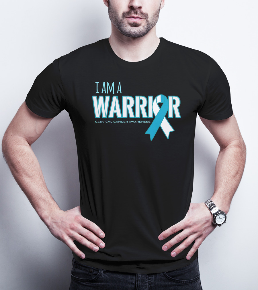 I Am A Warrior Cervical Cancer Awareness T-Shirt