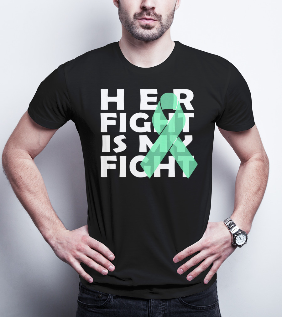Her Fight Is My Fight Gallbladder Cancer T-Shirt