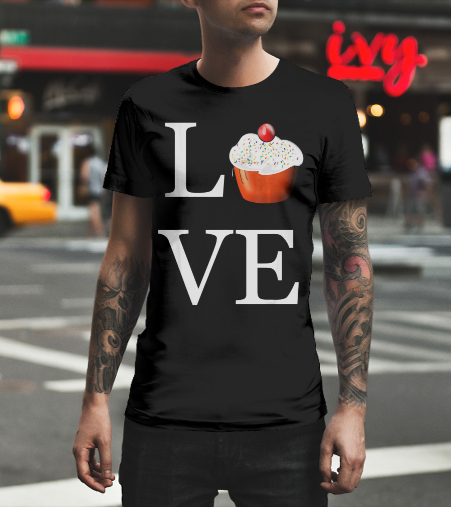 Love Cupcake Sprinkle Delight I Love Cupcakes T-Shirt