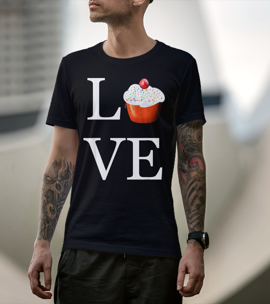 Love Cupcake Sprinkle Delight I Love Cupcakes T-Shirt