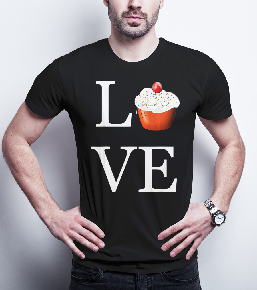 Love Cupcake Sprinkle Delight I Love Cupcakes T-Shirt