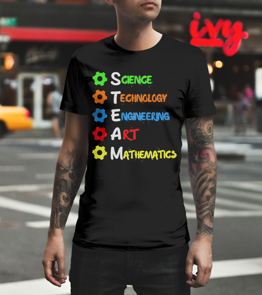 STEAM Science Technology Engineering Art Mathematics T-Shirt