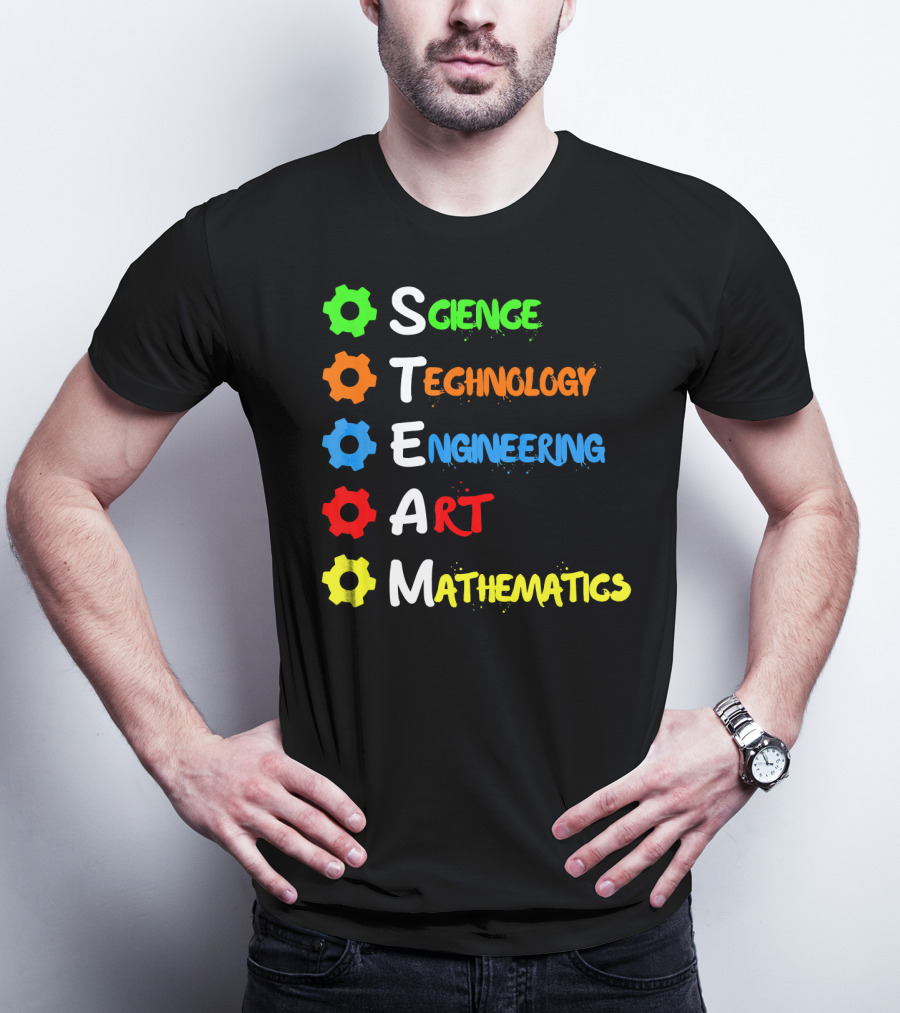 STEAM Science Technology Engineering Art Mathematics T-Shirt