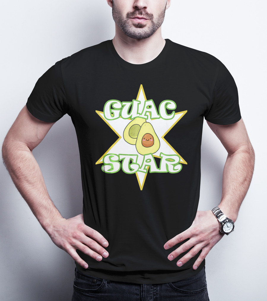 Guac Star Avocado Guacamole Men T-Shirt