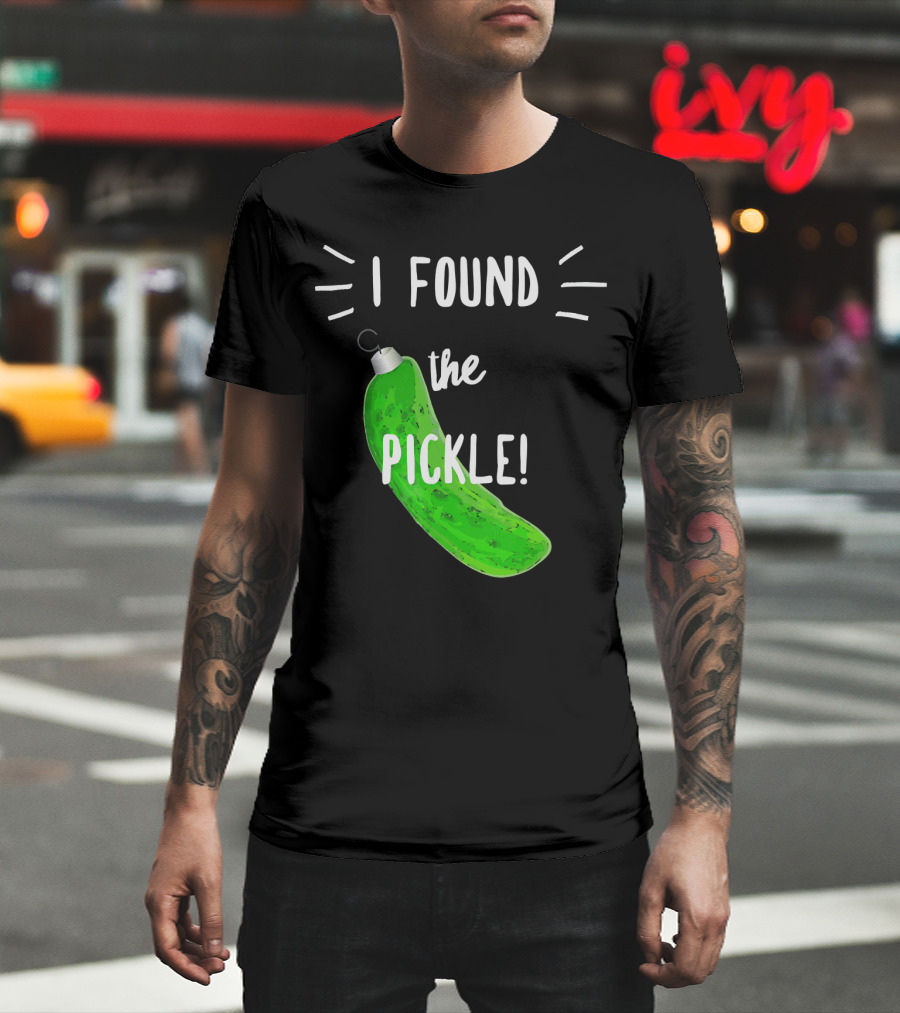 I Found The Pickle German Christmas T-Shirt