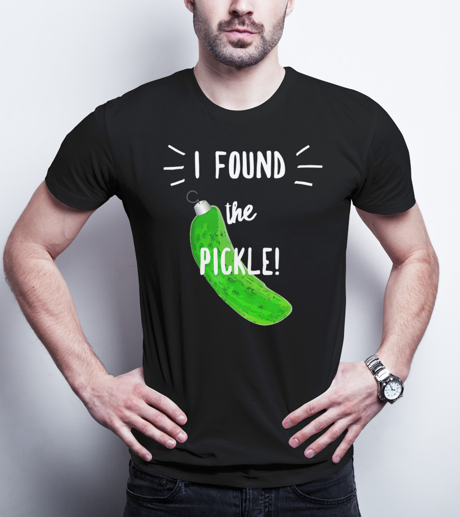 I Found The Pickle German Christmas T-Shirt