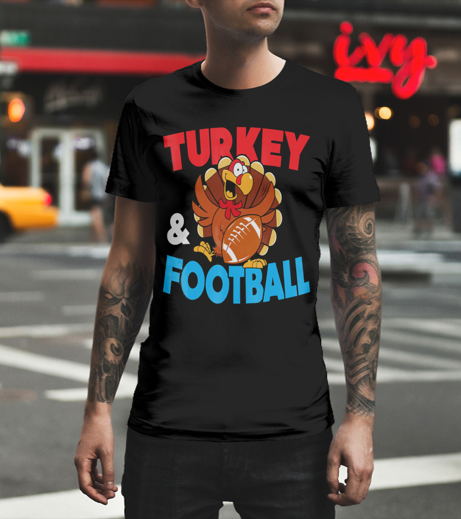TURKEY AND FOOTBALL T-Shirt