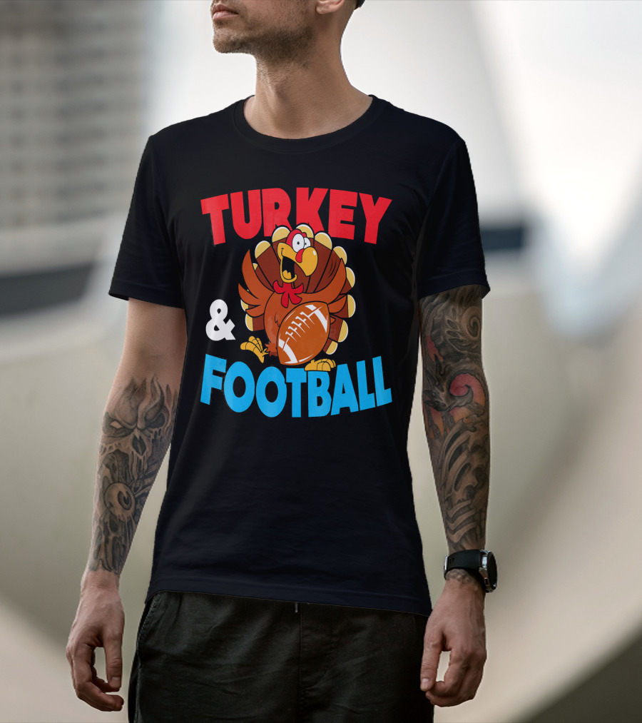 TURKEY AND FOOTBALL T-Shirt