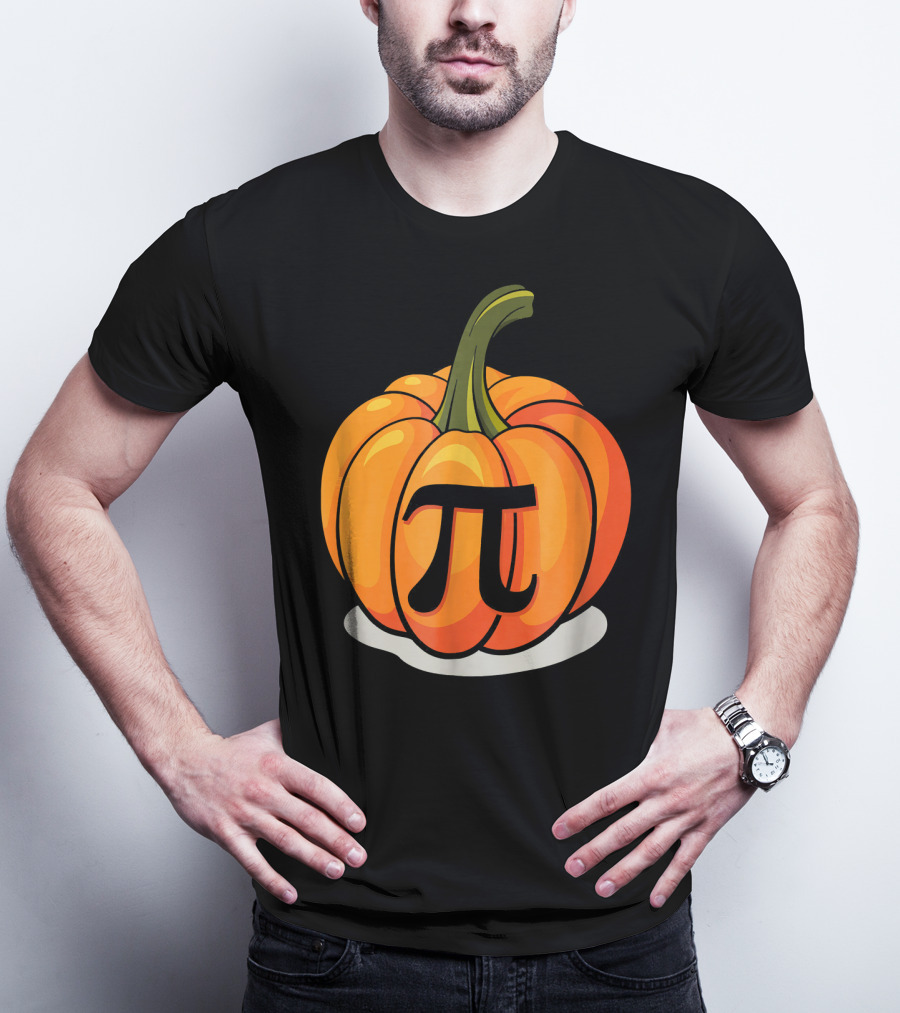 Pumpkin Pi Pie Funny Nerdy Thanksgiving T-Shirt