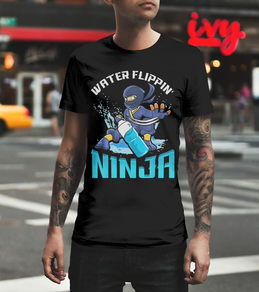 Water Flippin' Ninja T-Shirt