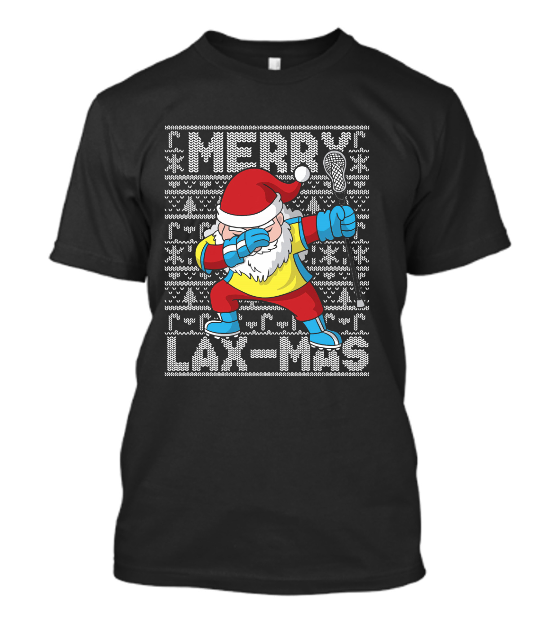 Merry Lax-Mas Ugly ChristmasDabbing T-Shirt