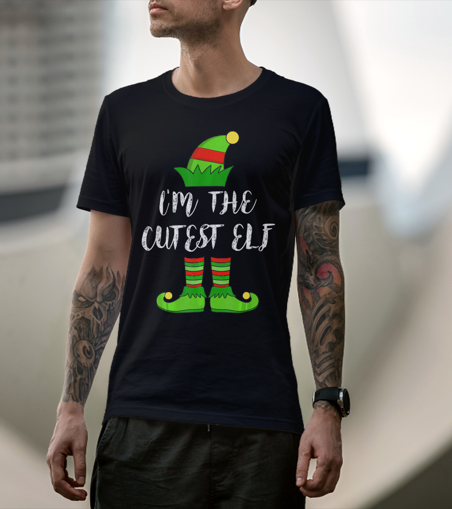 I'm The Cutest Elf Christmas Party Costume T-Shirt