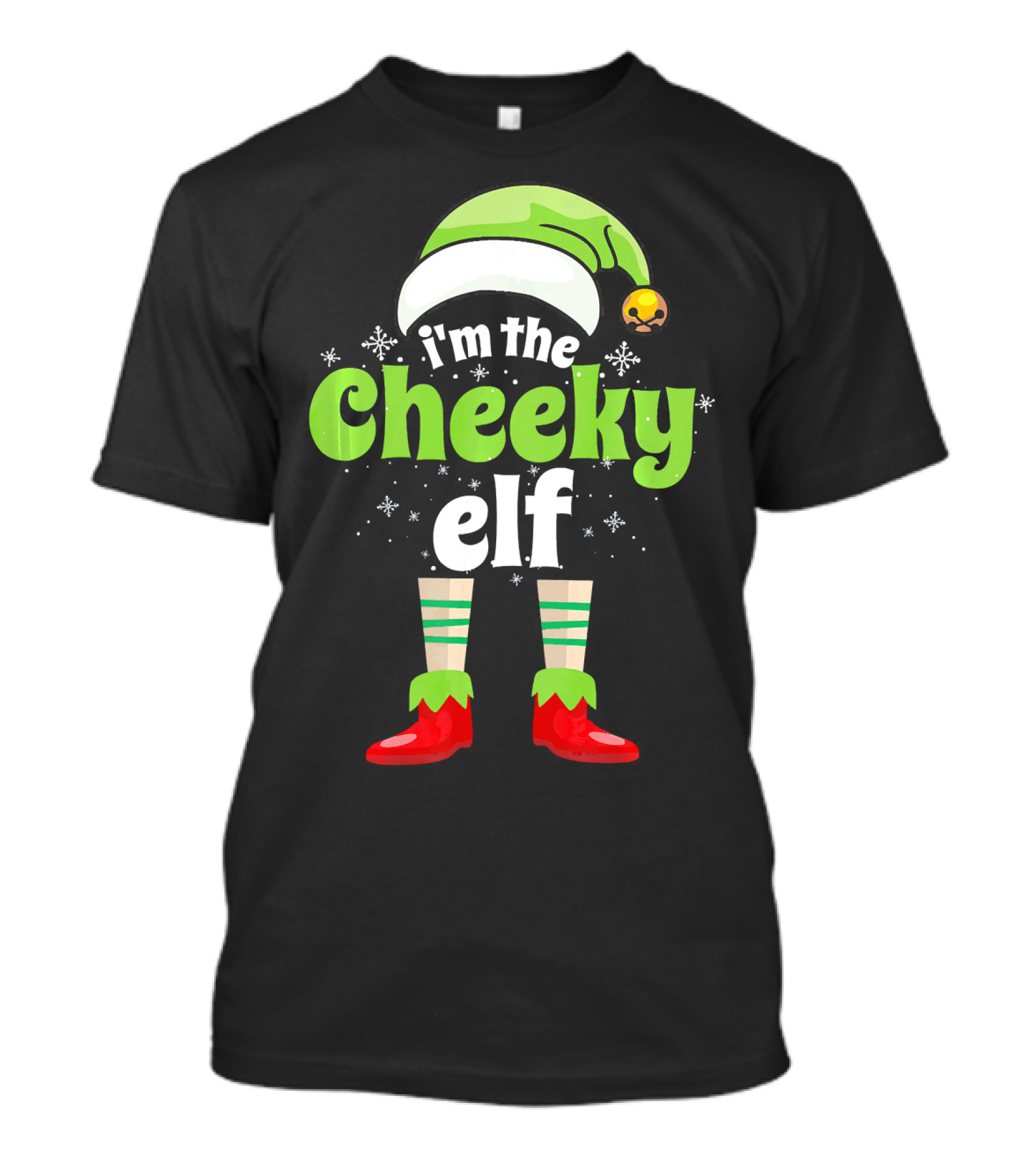 I'm The Cheeky Elf Christmas Family Holiday Fun T-Shirt