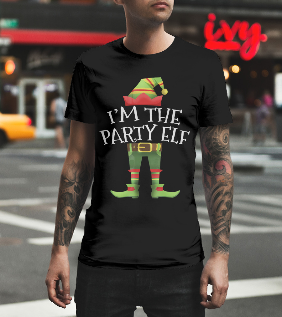 I'm The Party Elf Festive Costume T-Shirt