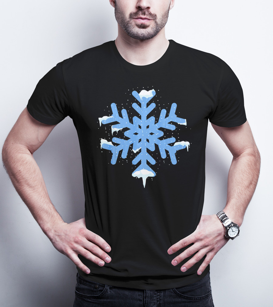 Snowflake Christmas Winter Cold Snowflake T-Shirt