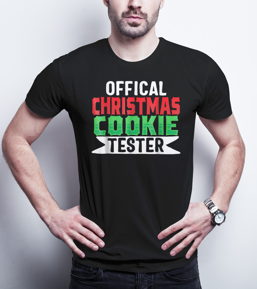 Offical Christmas Cookie Tester T-Shirt