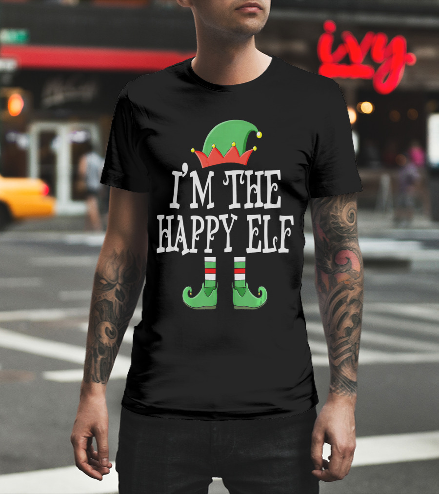 I'm The Happy Elf Christmas Costume T-Shirt