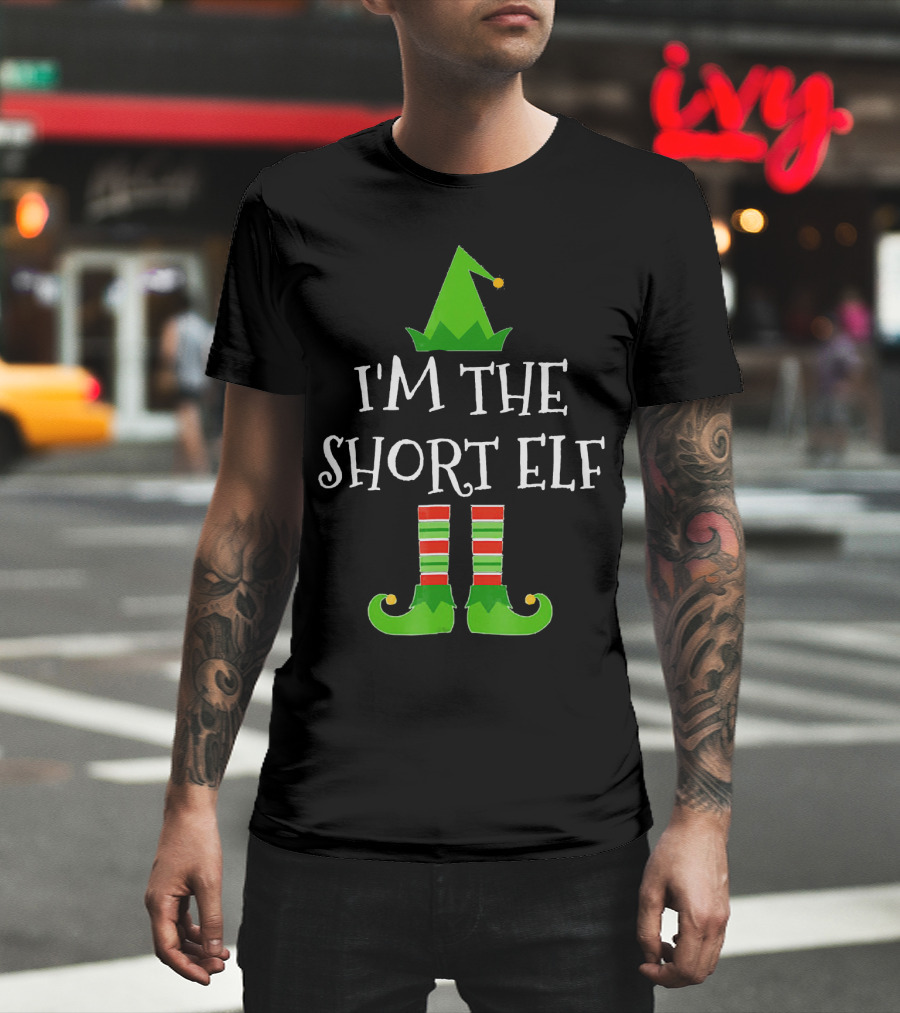 I'm The Short Elf Family Group Christmas Costume T-Shirt