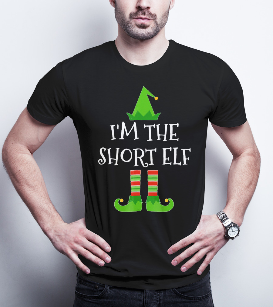 I'm The Short Elf Family Group Christmas Costume T-Shirt