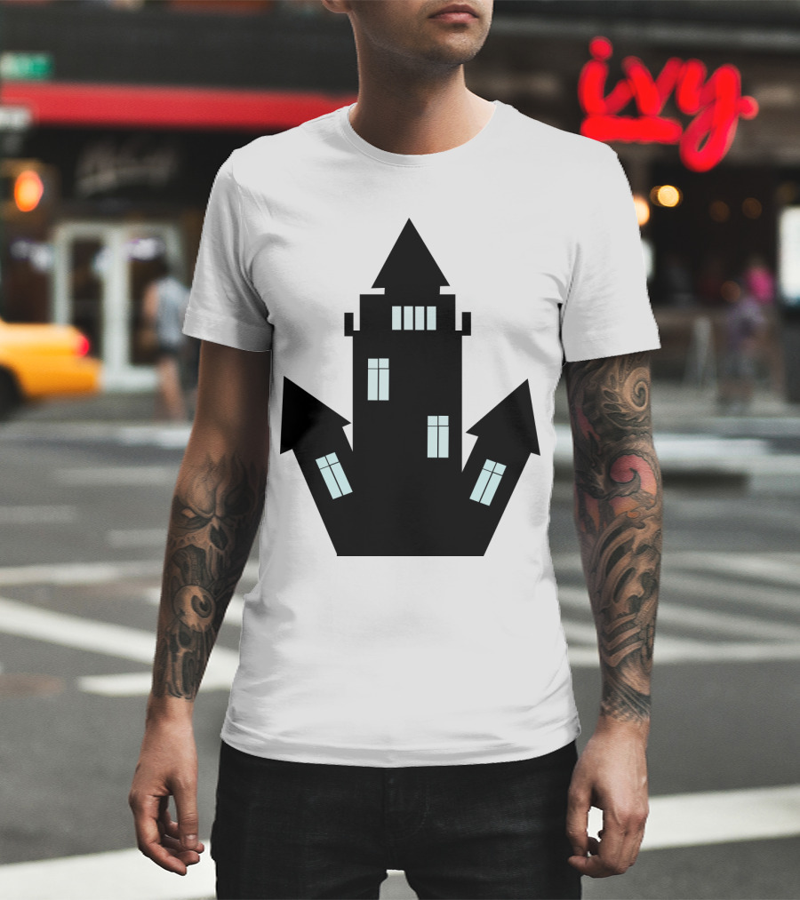 House On Haunted Hill Castle T-Shirt