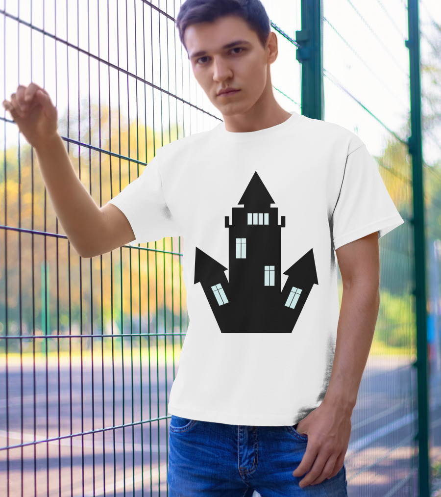 House On Haunted Hill Castle T-Shirt