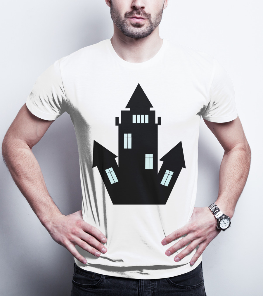 House On Haunted Hill Castle T-Shirt