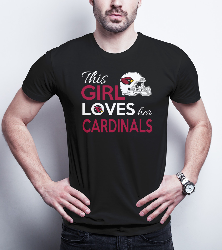 This Girl Loves Her Arizona Cardinals T-Shirt