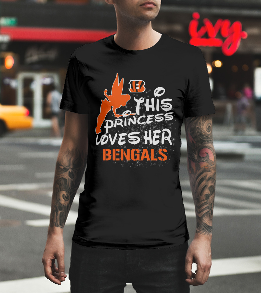 This Princess Loves Her Cincinnati Bengals T-Shirt