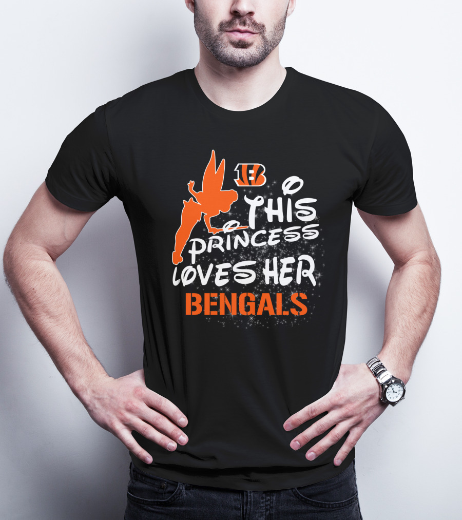 This Princess Loves Her Cincinnati Bengals T-Shirt