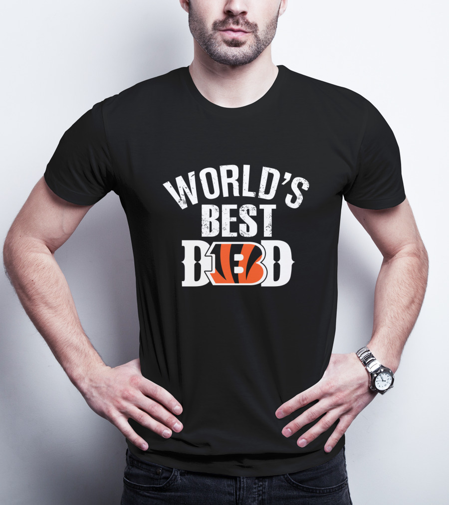 World's Best Dad Cincinnati Bengals T-Shirt