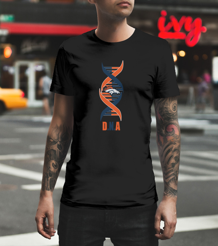 Denver Broncos Dna Helix T-Shirt