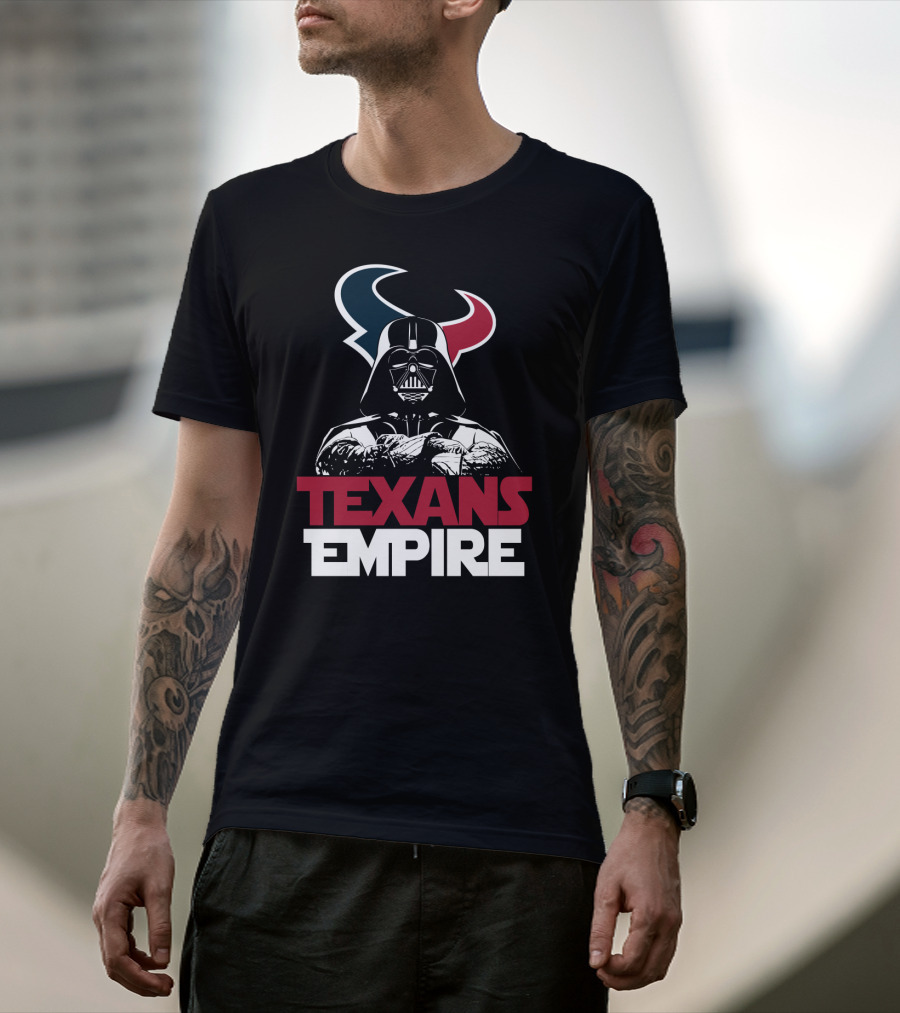 Texans Empire Houston Texans Darth Vader Mashup T-Shirt