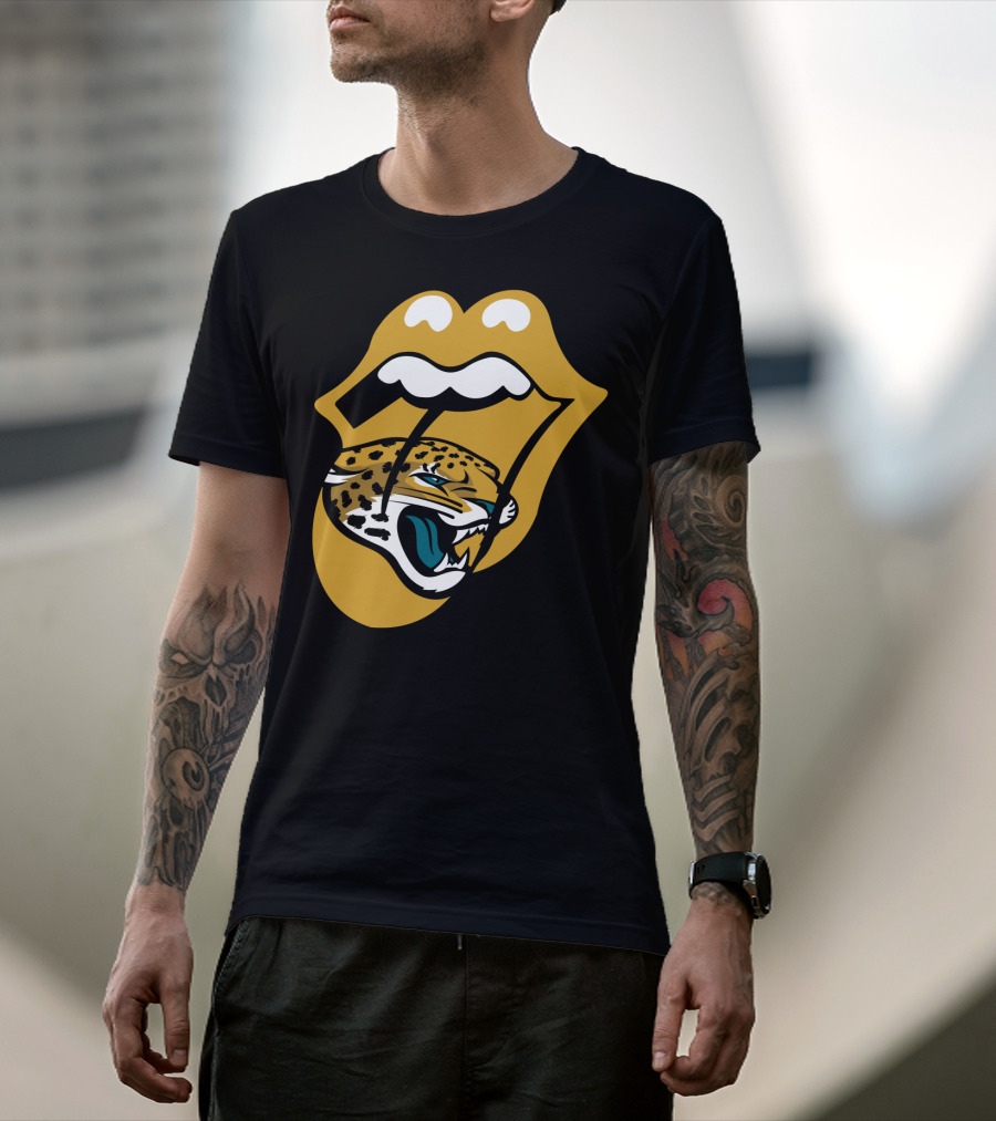 Jacksonville Jaguars Logo With Iconic Tongue T-Shirt