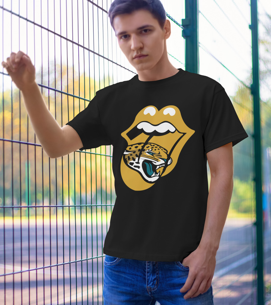 Jacksonville Jaguars Logo With Iconic Tongue T-Shirt